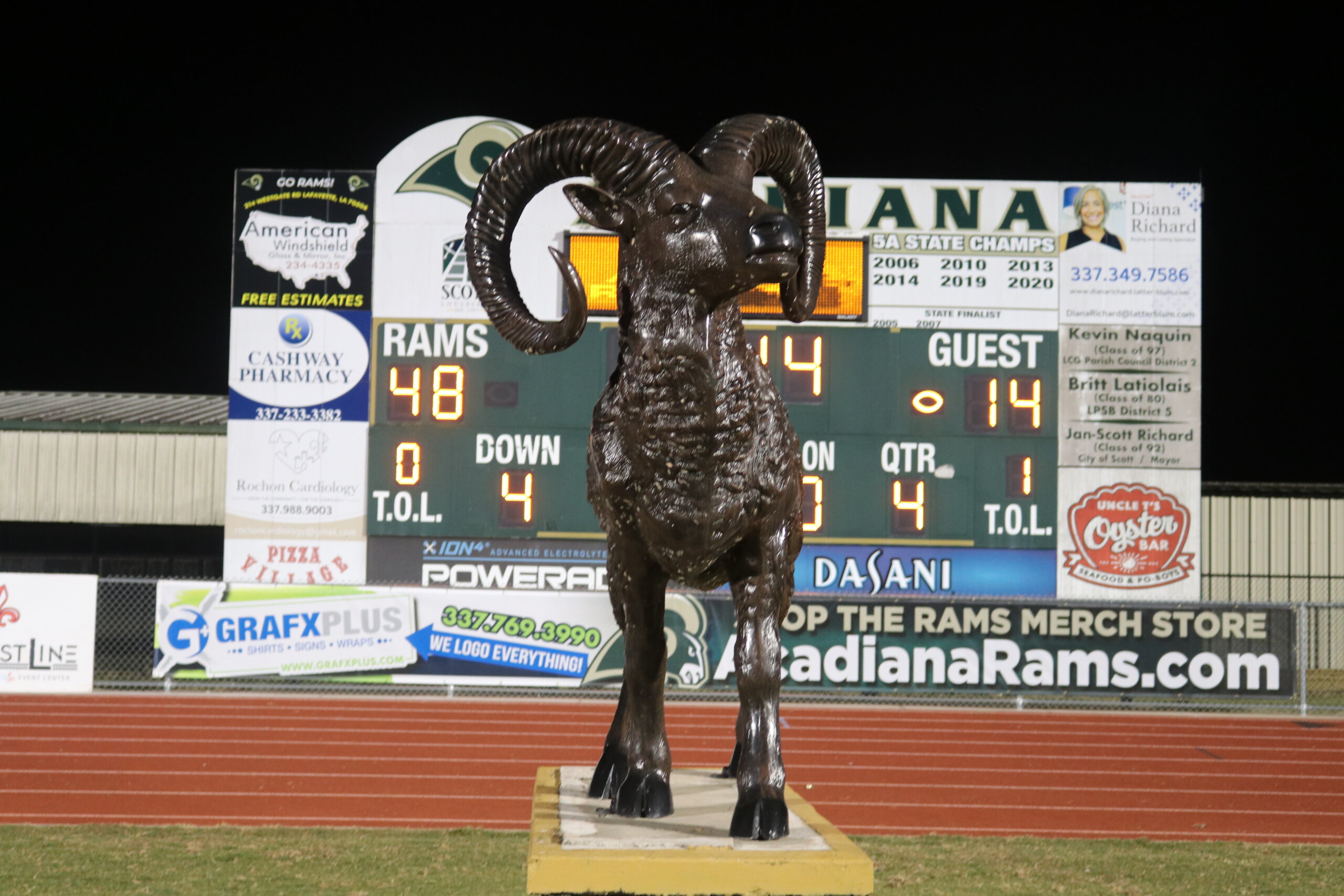 Acadiana’s Four Headed Monster Backfield Runs Wild In 48-14 Victory ...