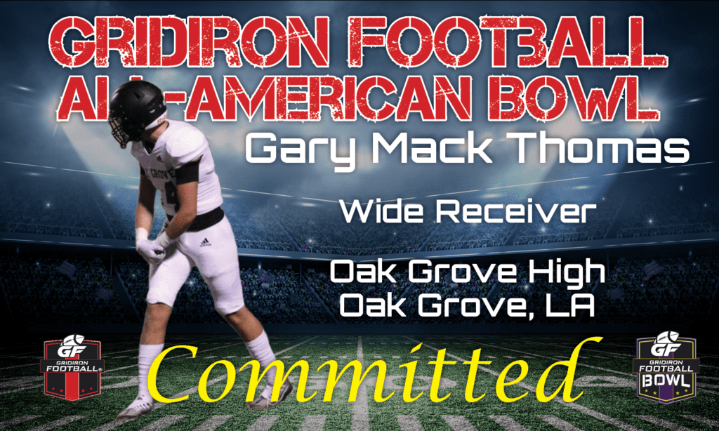 GF All-American Bowl Commit: Gary Mack Thomas | Gridiron Football