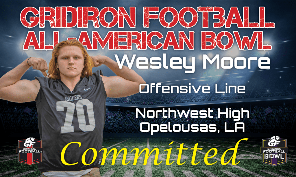 GF All-American Bowl Commit: Wesley Moore | Gridiron Football