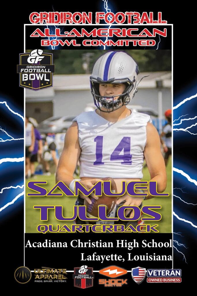 BREAKING NEWS: Acadiana Christian High School (Lafayette, LA) QB Samuel ...