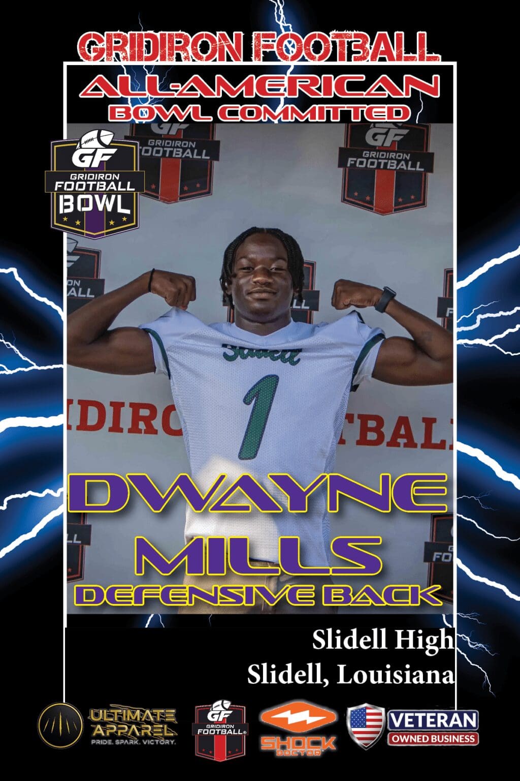 BREAKING NEWS: Slidell High School (Slidell, LA) DB Dwayne Mills ...
