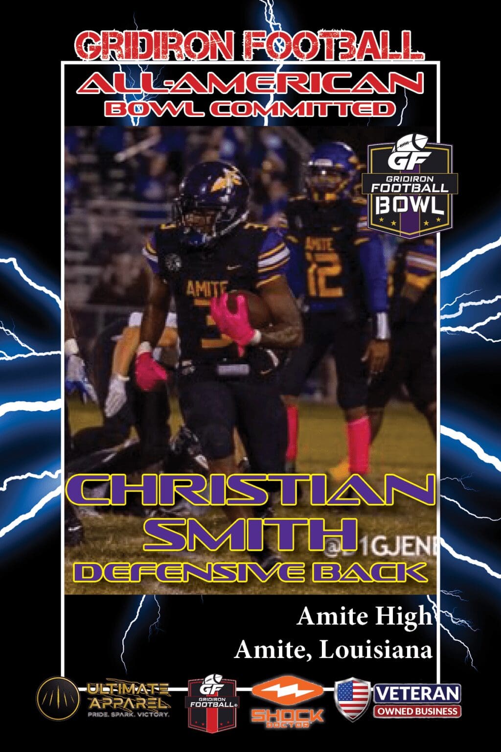BREAKING NEWS: Amite High School (La.) RB Christian Smith is committed ...