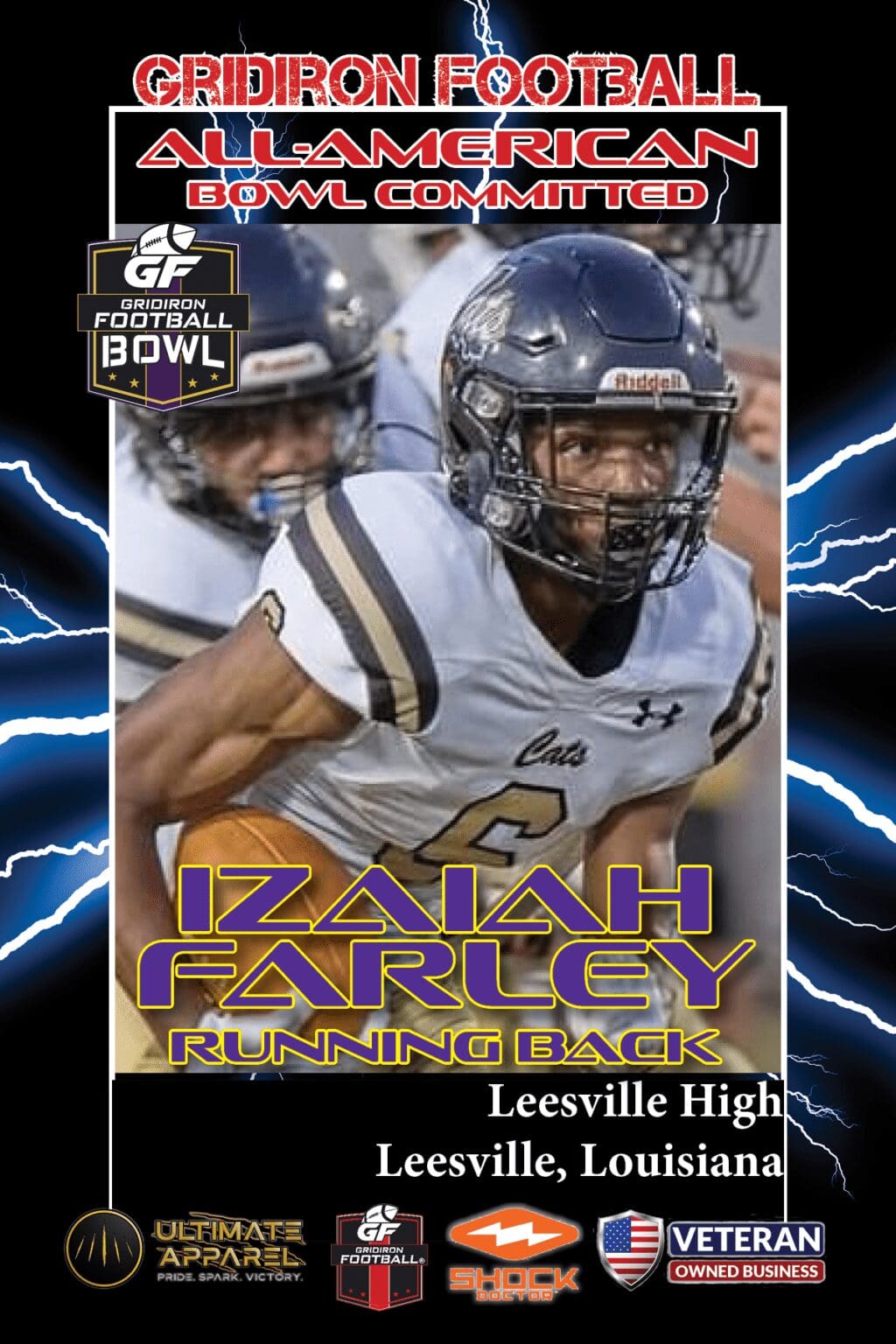 BREAKING NEWS: Leesville High School (Leesville, LA) WR Izaiah Farley ...