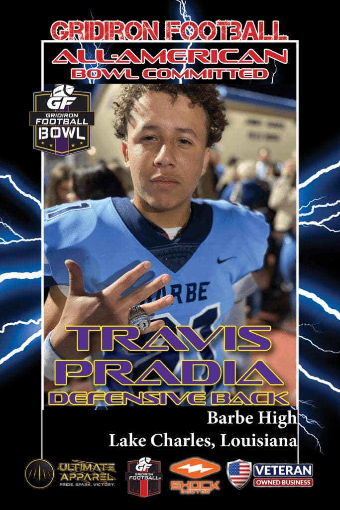 BREAKING NEWS: Barbe High School (Lake Charles, LA) DB Travis Pradia ...