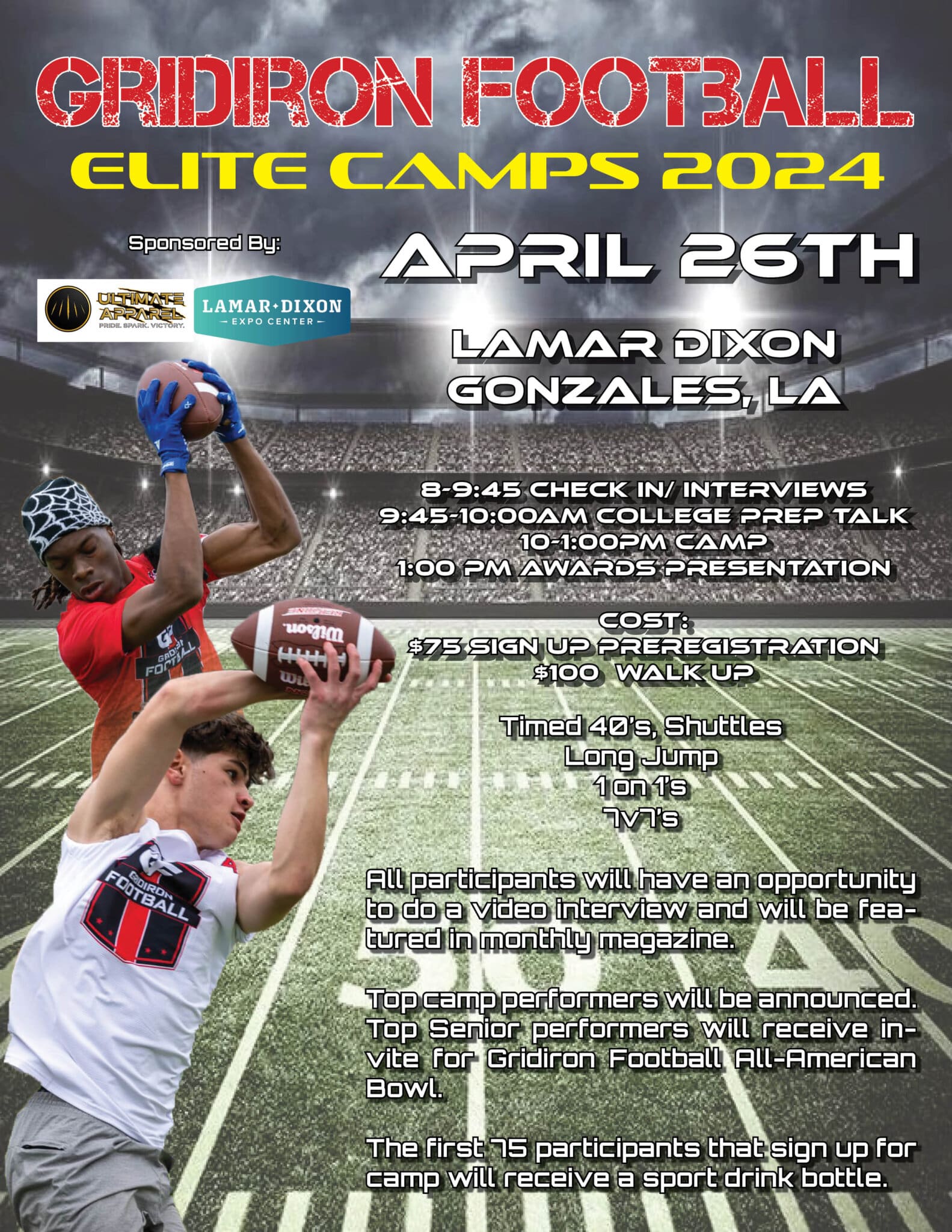 Elite Camps | Gridiron Football - Latest News, Player Cards, and Nonprofit