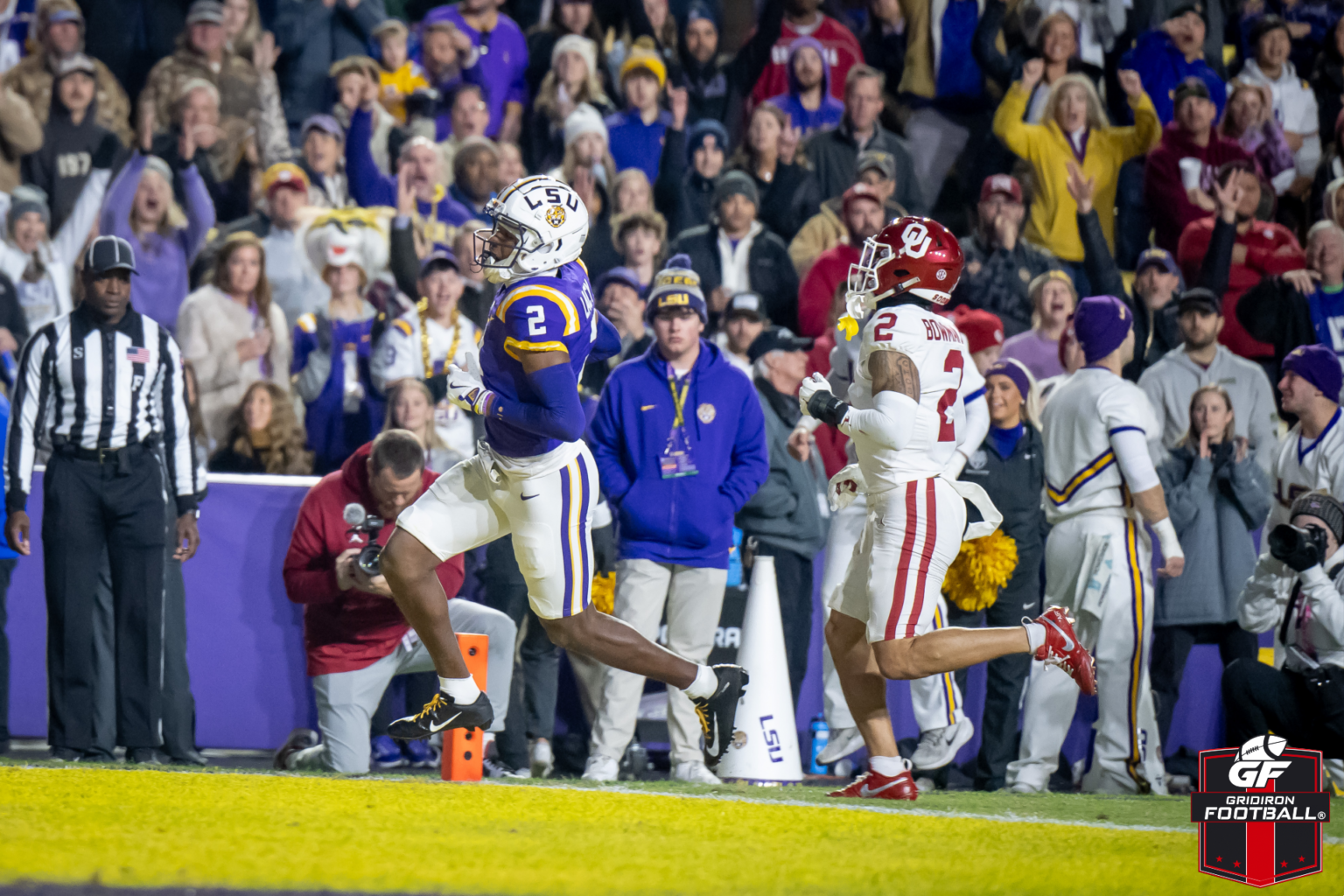 Garrett Nussmeier Displays Toughness and Unlocks Deep Ball Connection ...