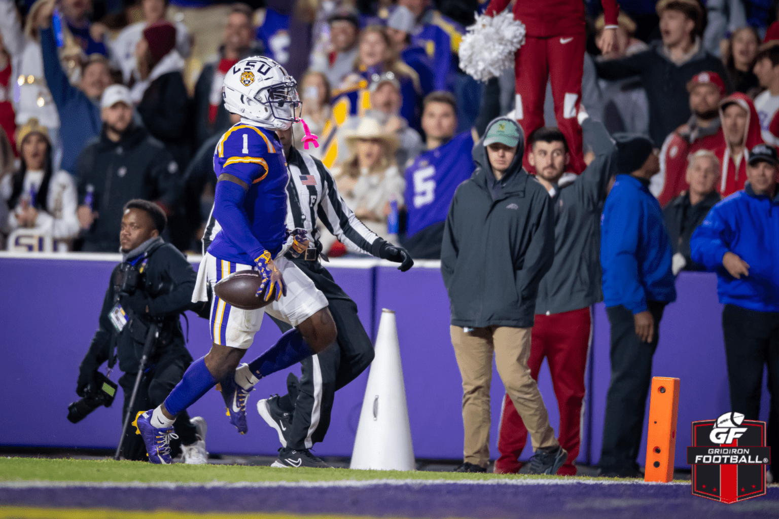 Garrett Nussmeier Displays Toughness and Unlocks Deep Ball Connection ...