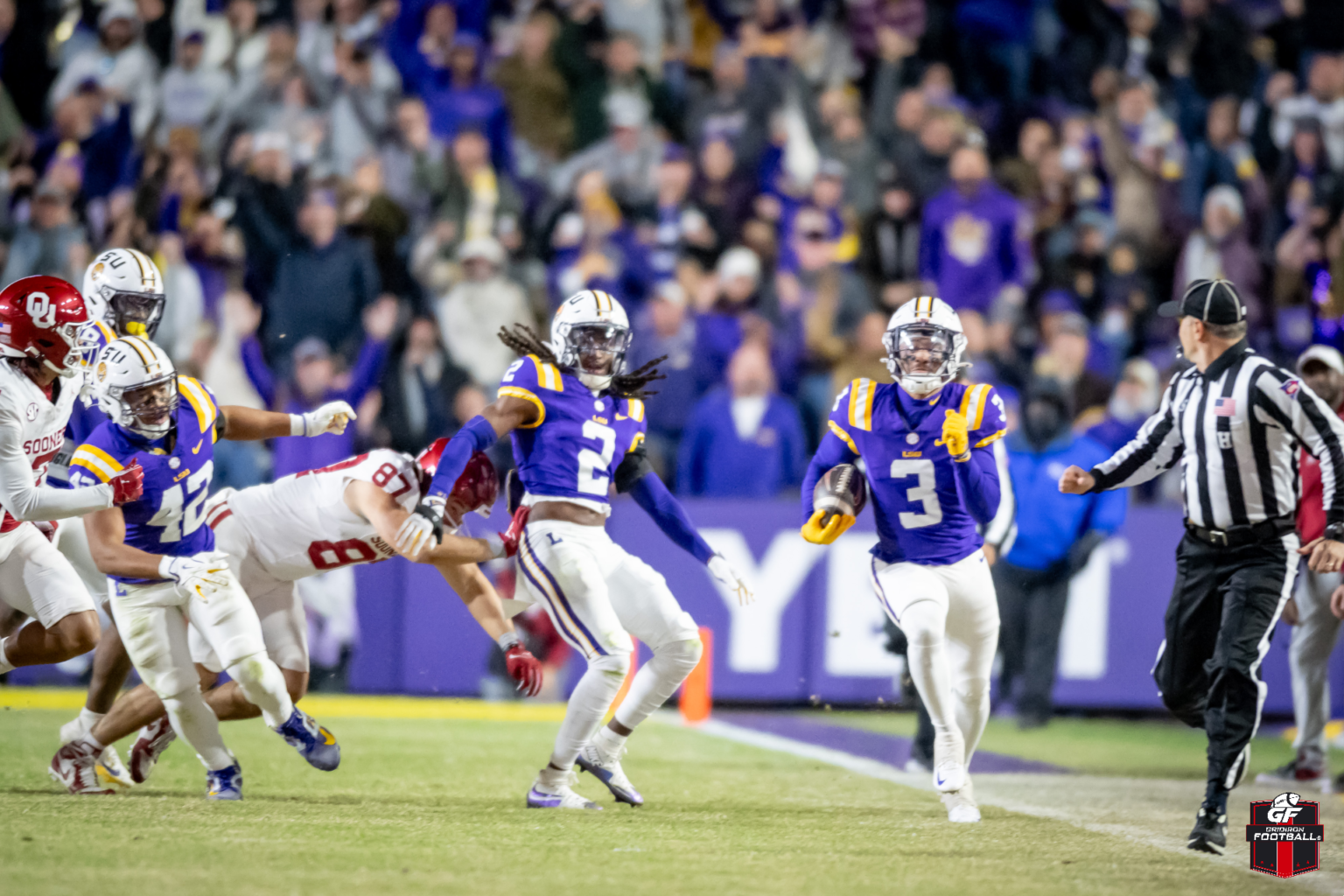 Garrett Nussmeier Displays Toughness and Unlocks Deep Ball Connection ...