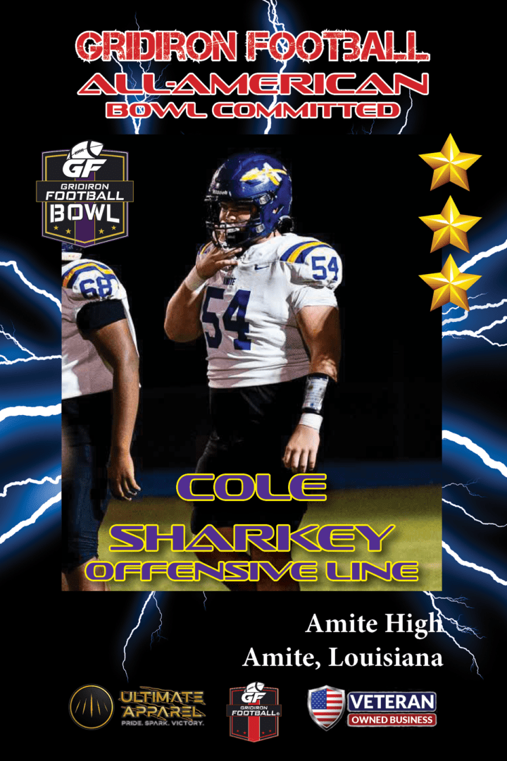 BREAKING NEWS: Amite High School (Amite, LA) OL Cole Sharkey Commits To ...
