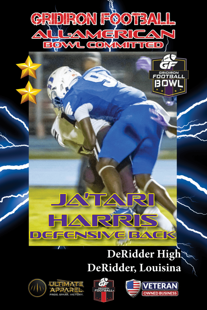 BREAKING NEWS: DeRidder High School (DeRidder, LA) DB Jatari Harris ...