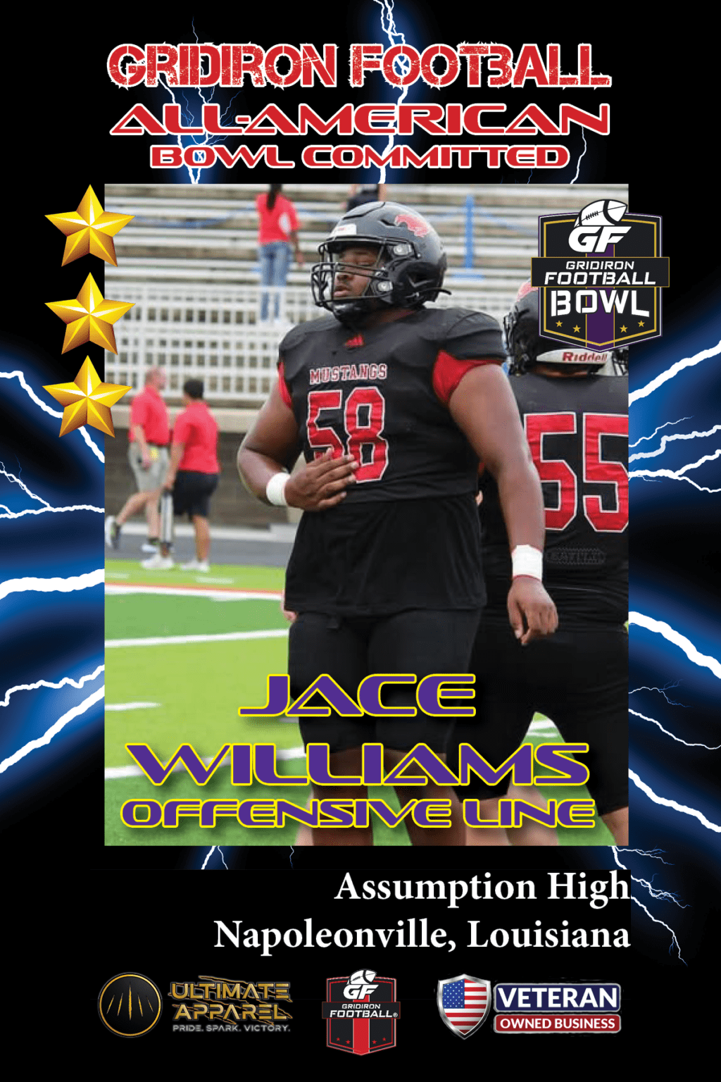 BREAKING NEWS: Assumption High School (Napoleonville, LA) OL Jace ...