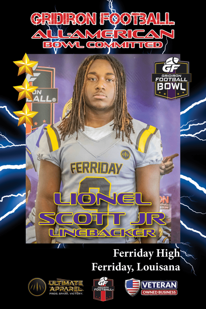 BREAKING NEWS: Ferriday High School (Ferriday, LA) LB Lionel Scott Jr ...