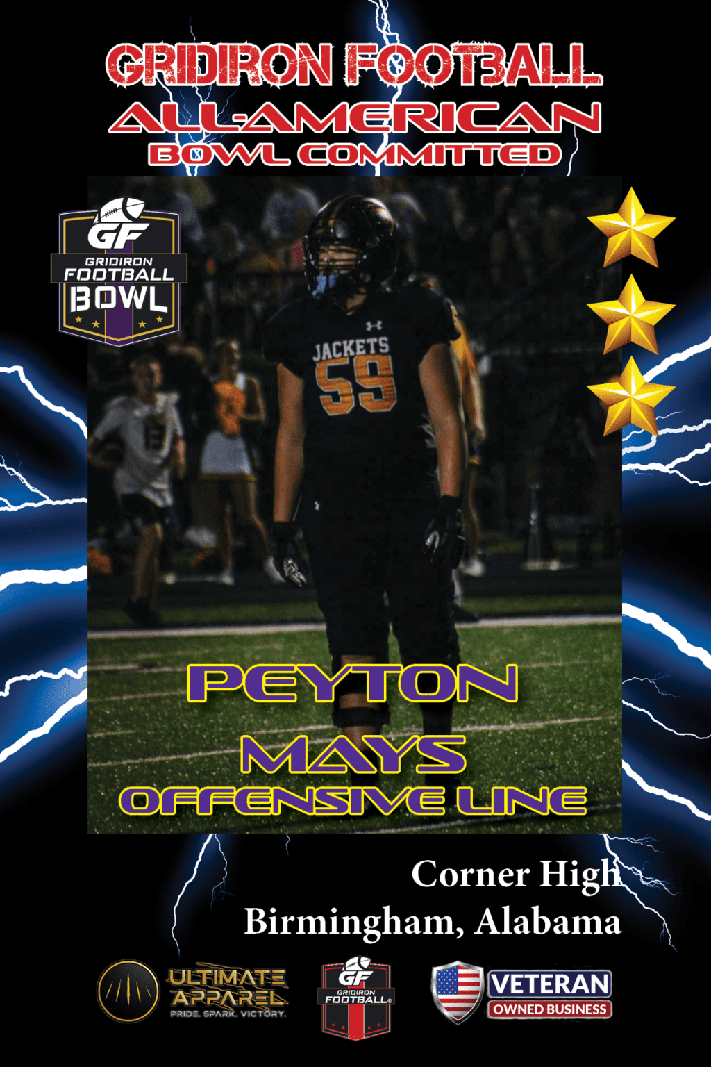 BREAKING NEWS: Corner High School (Dora, AL) OL Peyton Mays Commits to ...