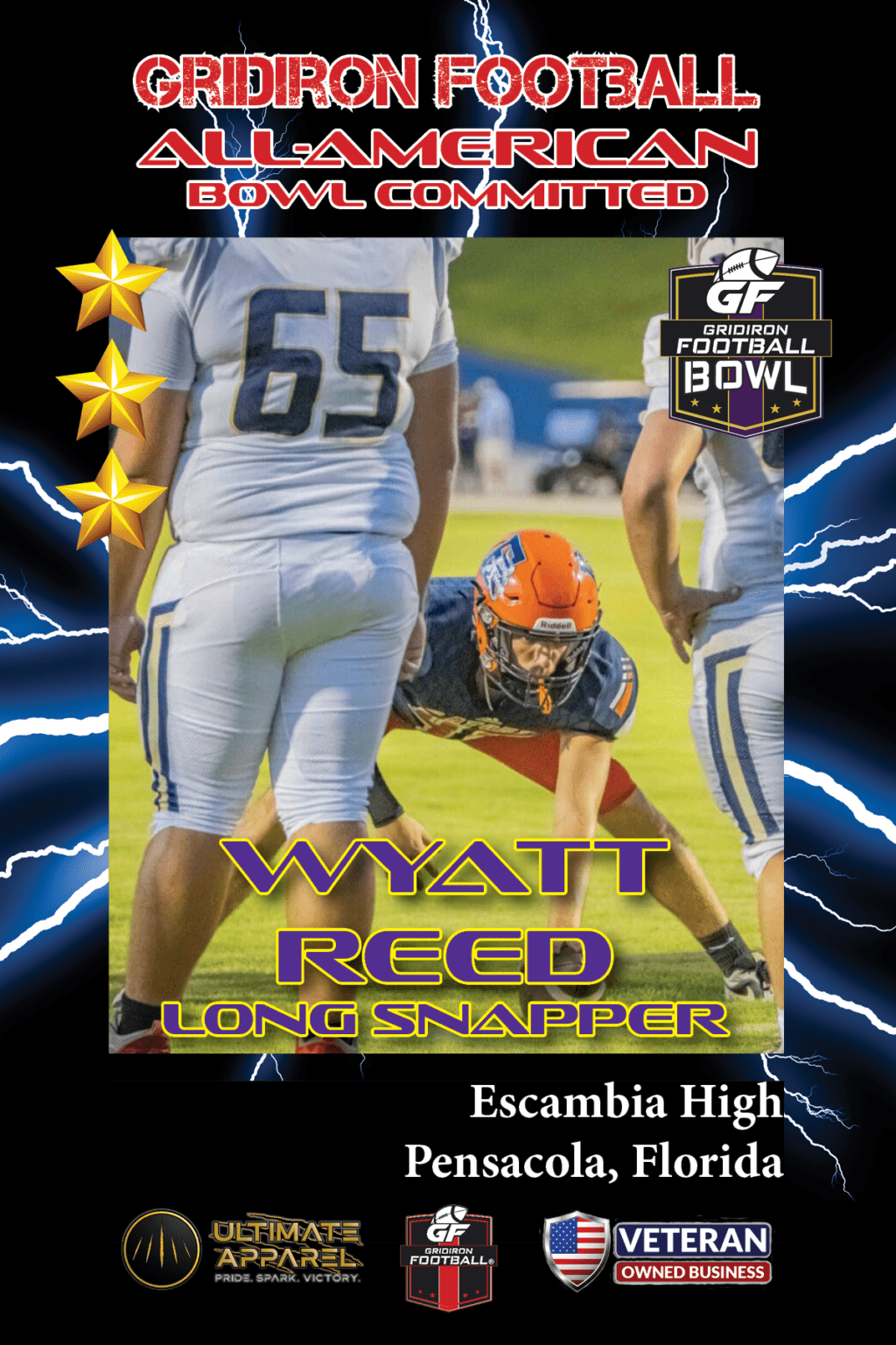 BREAKING NEWS: Escambia High School (Pensacola, FL) LS Wyatt Reed ...