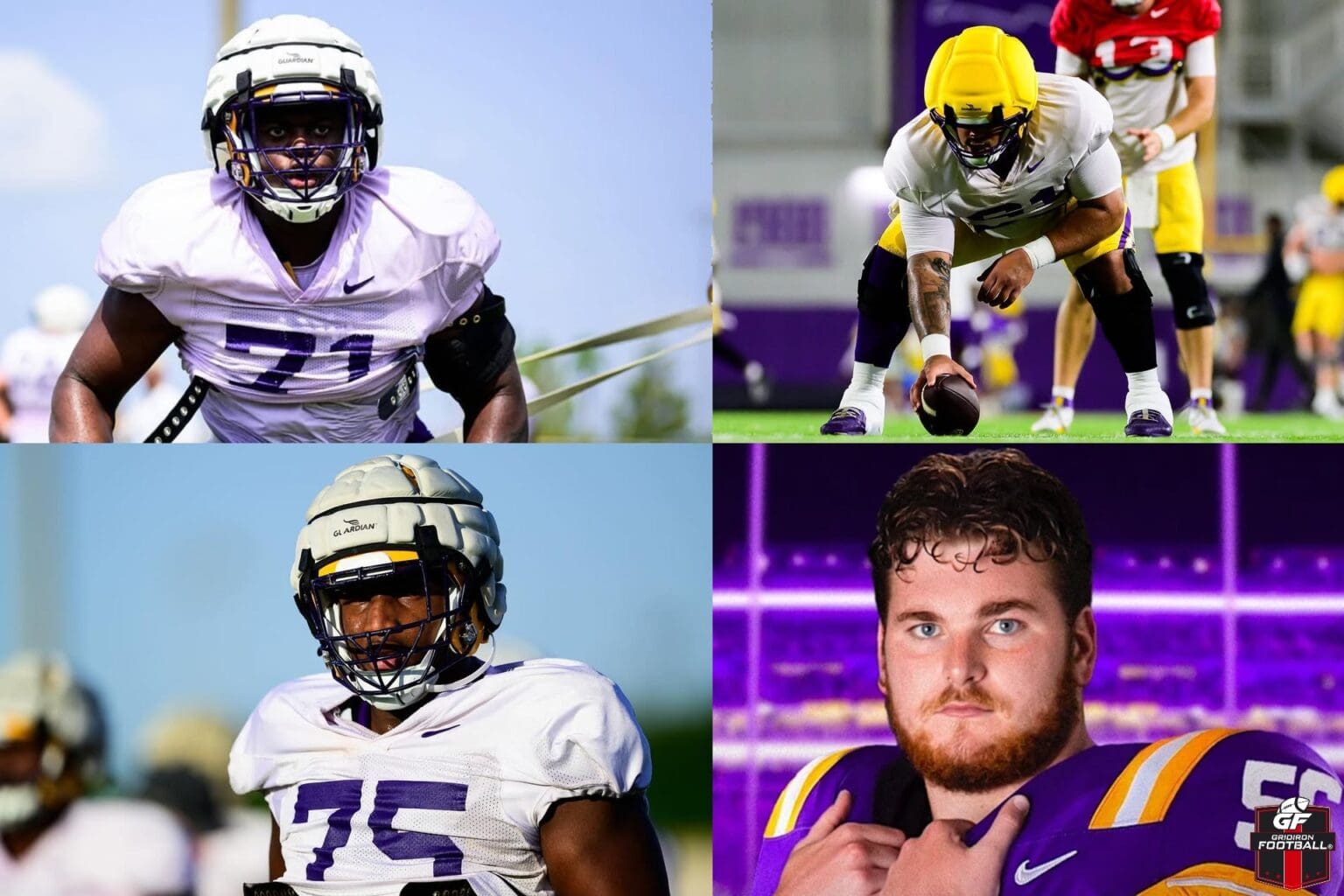 LSU Fall Season Preview: New Look Offensive Line Starts To Shape Up ...