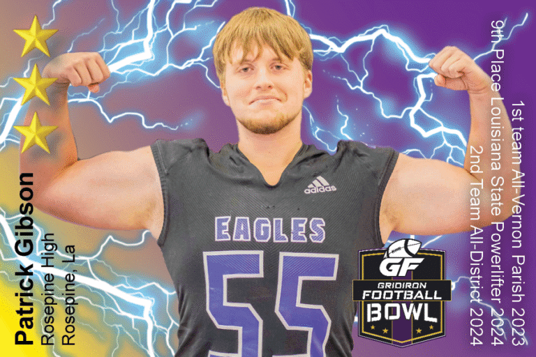 BREAKING NEWS: Rosepine High School (Rosepine, LA) OL Patrick Gibson ...