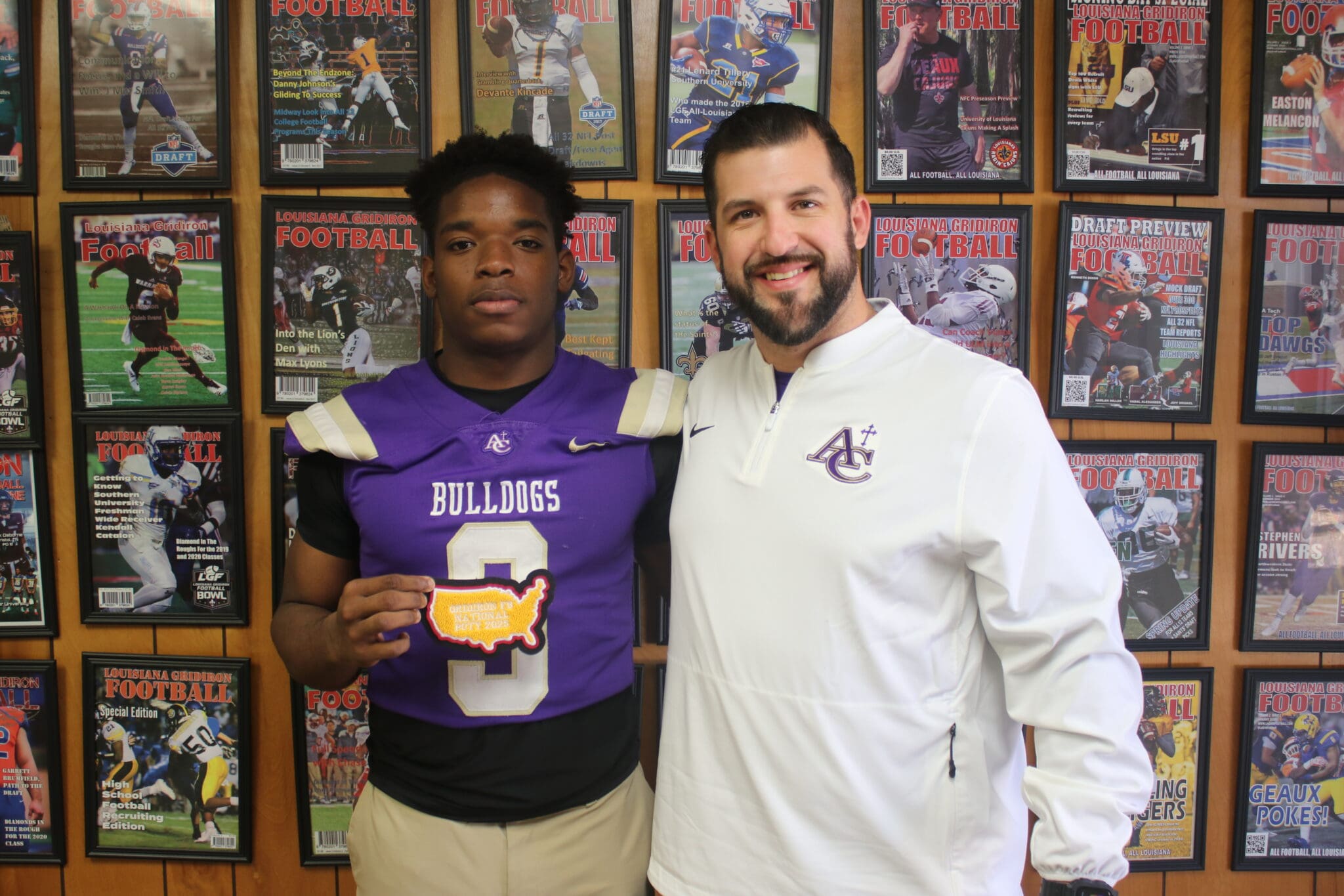 Ascension Catholic RB Trevin Simon is the 2025 Gridiron Football Player ...